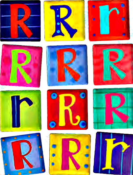 Bright Alphabet Magnets - The Terry Janis Collection