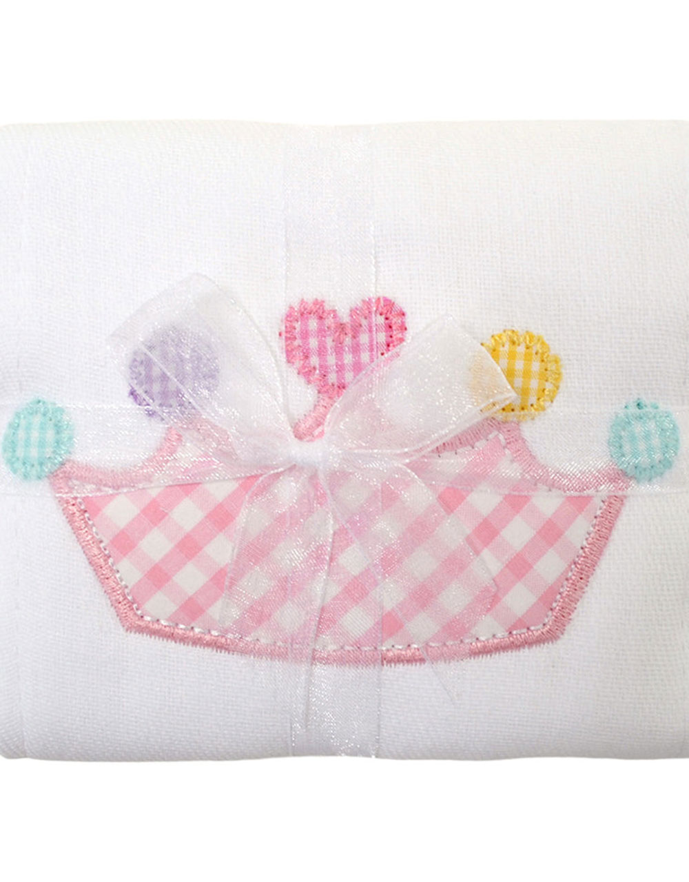 Princess Applique Burp Cloth - The Terry Janis Collection
