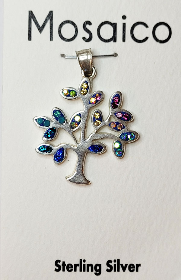 Mosaic Tree Pendant - The Terry Janis Collection