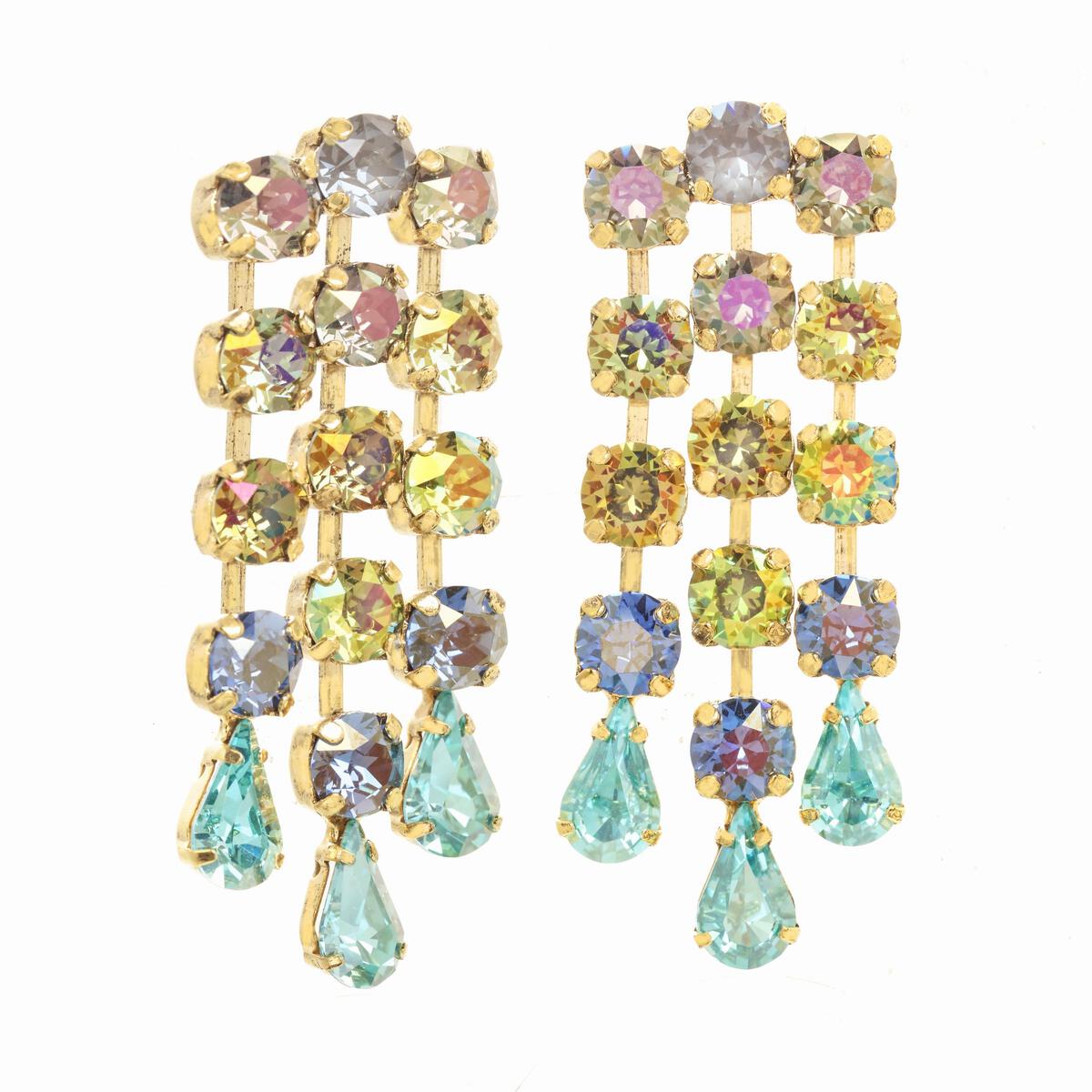 Slim Cady II Earrings in Watermelon - The Terry Janis Collection