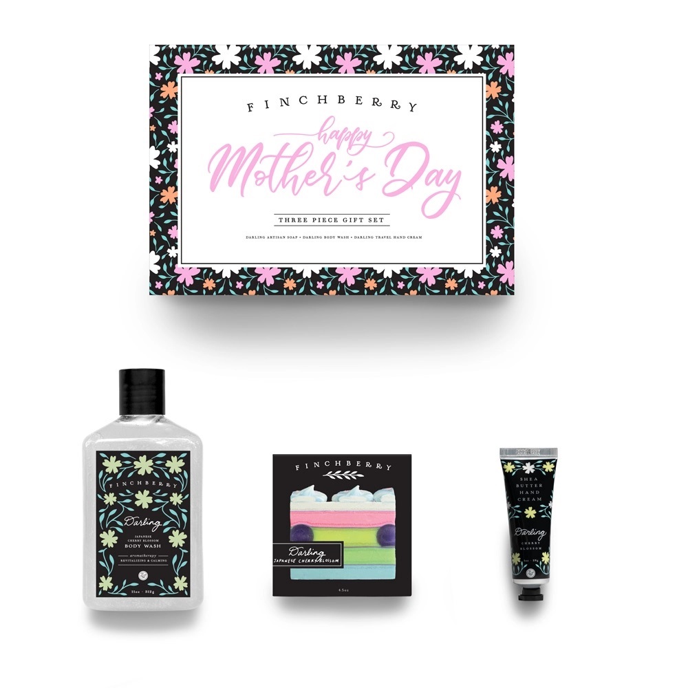 Mother's Day 3 Pc Bath & Body Gift Set - The Terry Janis Collection