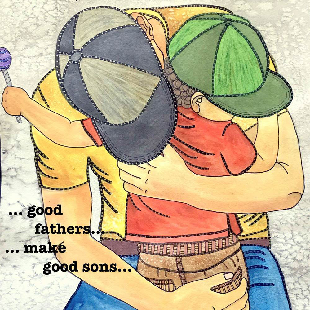 Good Fathers 8x8 Wall Plaque - The Terry Janis Collection
