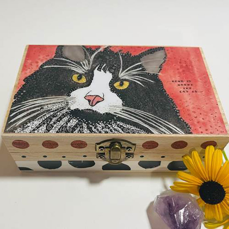 Benny the Kitty Trinket Box - The Terry Janis Collection