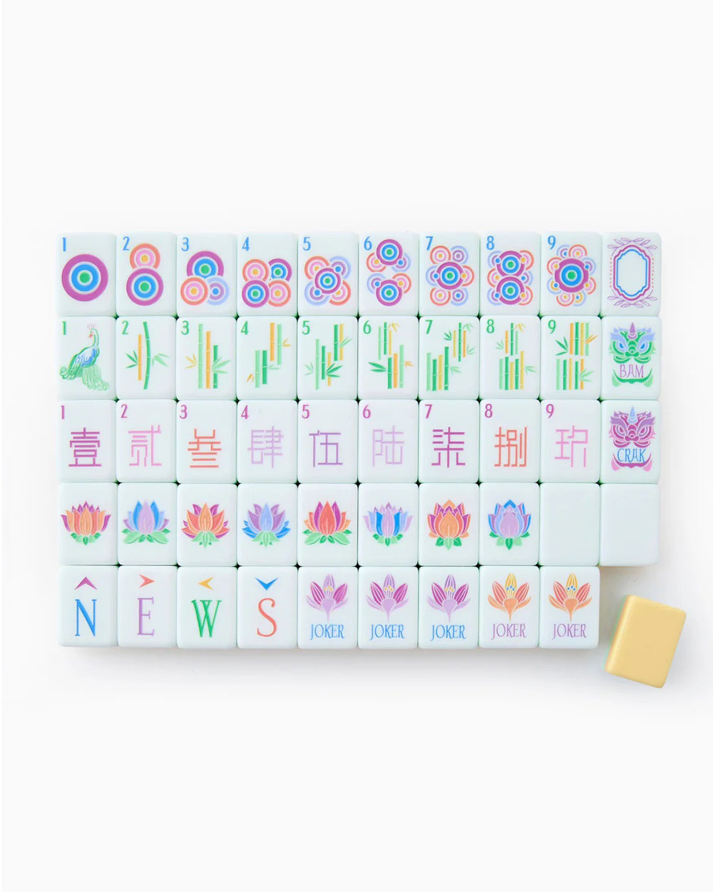 Sorbet Mahjong Tiles - The Terry Janis Collection